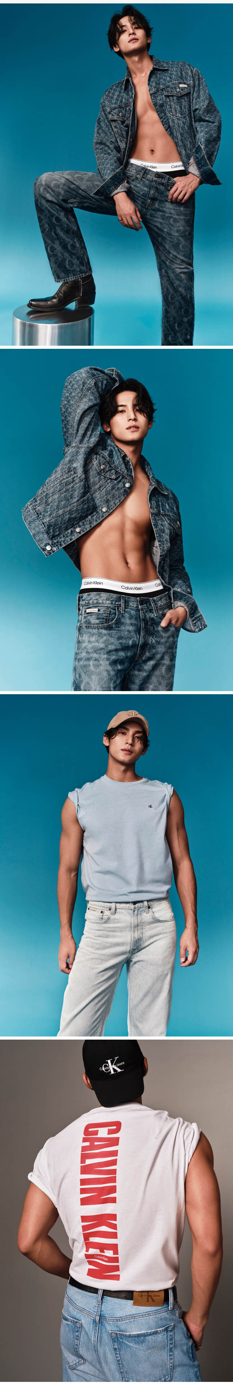 Relaxed Denim Shirt | blue | Calvin Klein Hong Kong