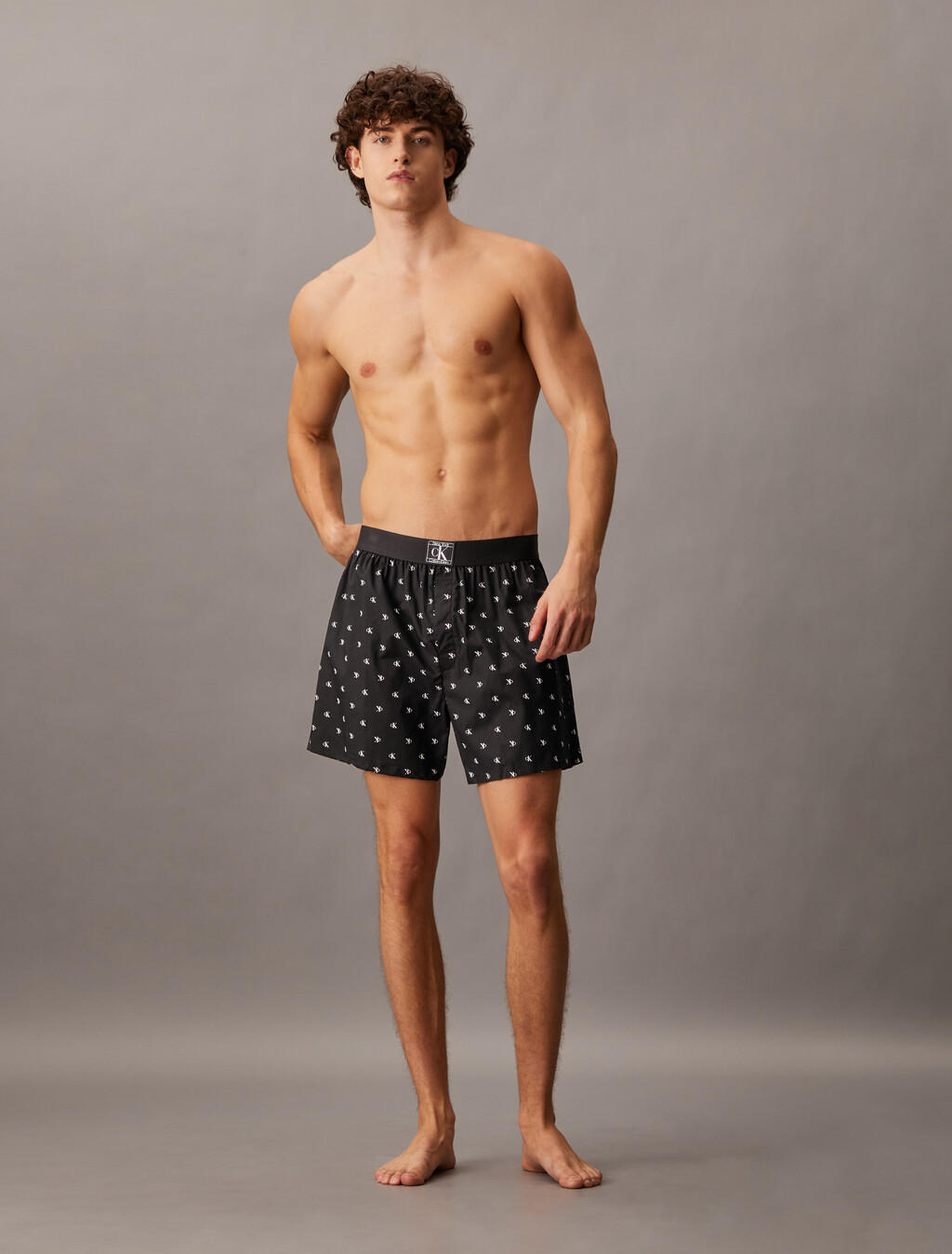 1966 Fashion Lounge Traditional Boxers | black | Calvin Klein Hong Kong