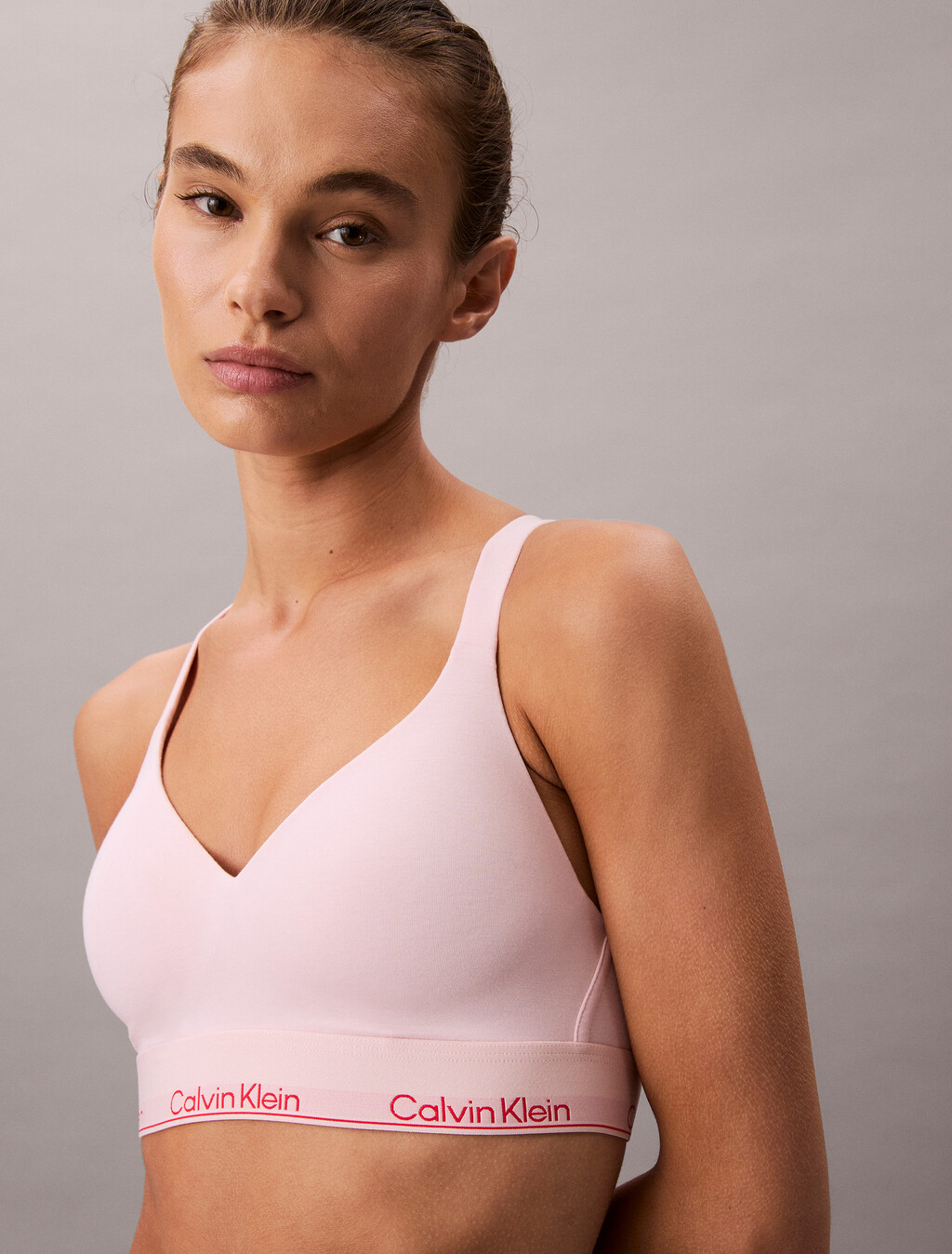 Lift Bralette - Icon Cotton Modal | pink | Calvin Klein Hong Kong