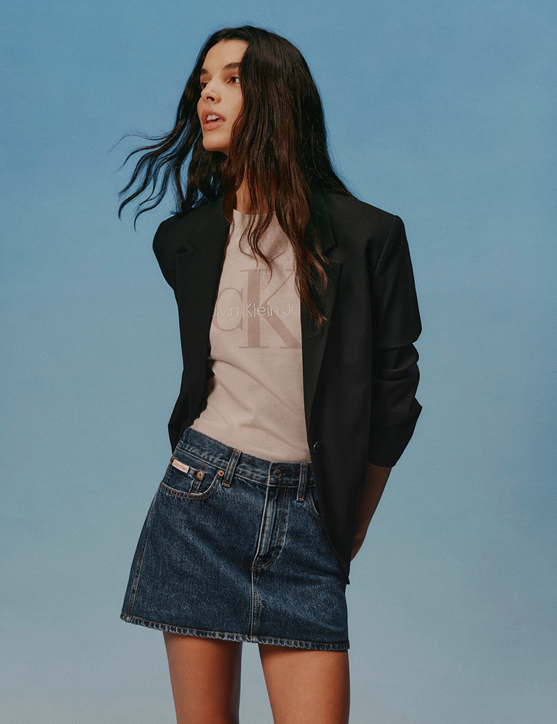 Sleeveless Quarter Zip Top | grey | Calvin Klein Hong Kong